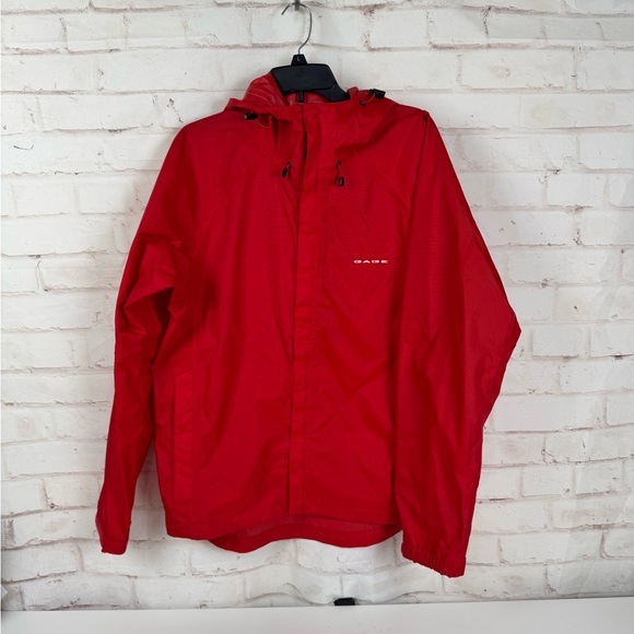 Gage | Jackets & Coats | Gage Technical Gear Mens Red Hooded Rain ...